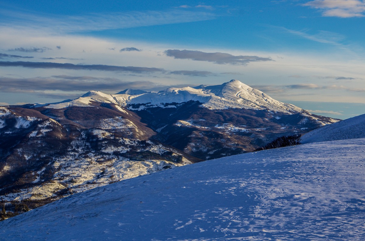 Paesaggio Montano Invernale